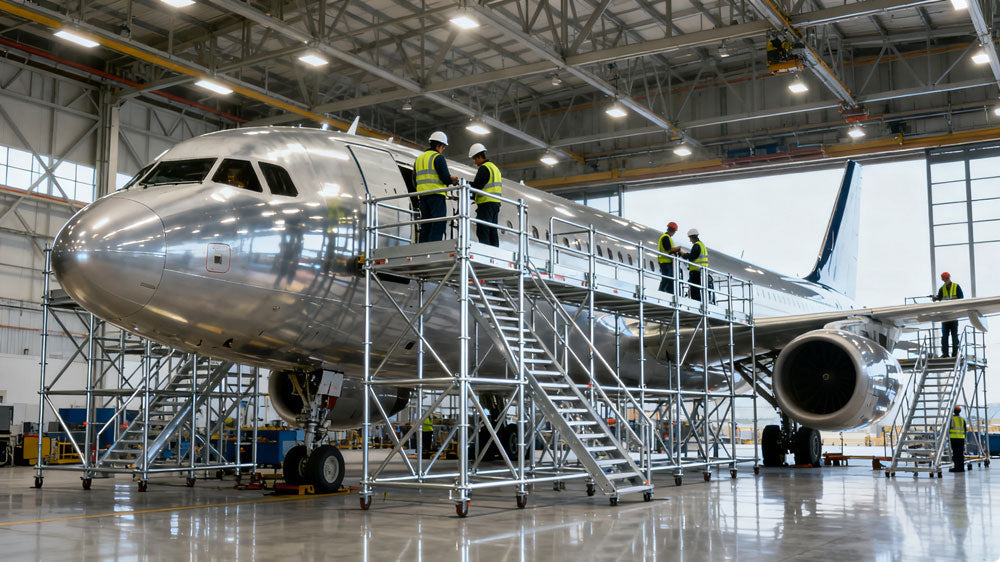 A Comprehensive Guide to Aircraft Maintenance Staging: Types and Appli ...