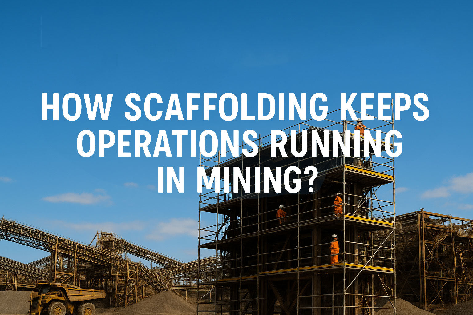 How Scaffolding Keeps Operations Running in Mining? – Bythai